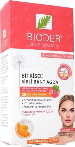 Bioder Epiten Yüz İçin Sirli Ağda Bandı 20'li Fiyatı 220,60 TL Sağlıklı ...