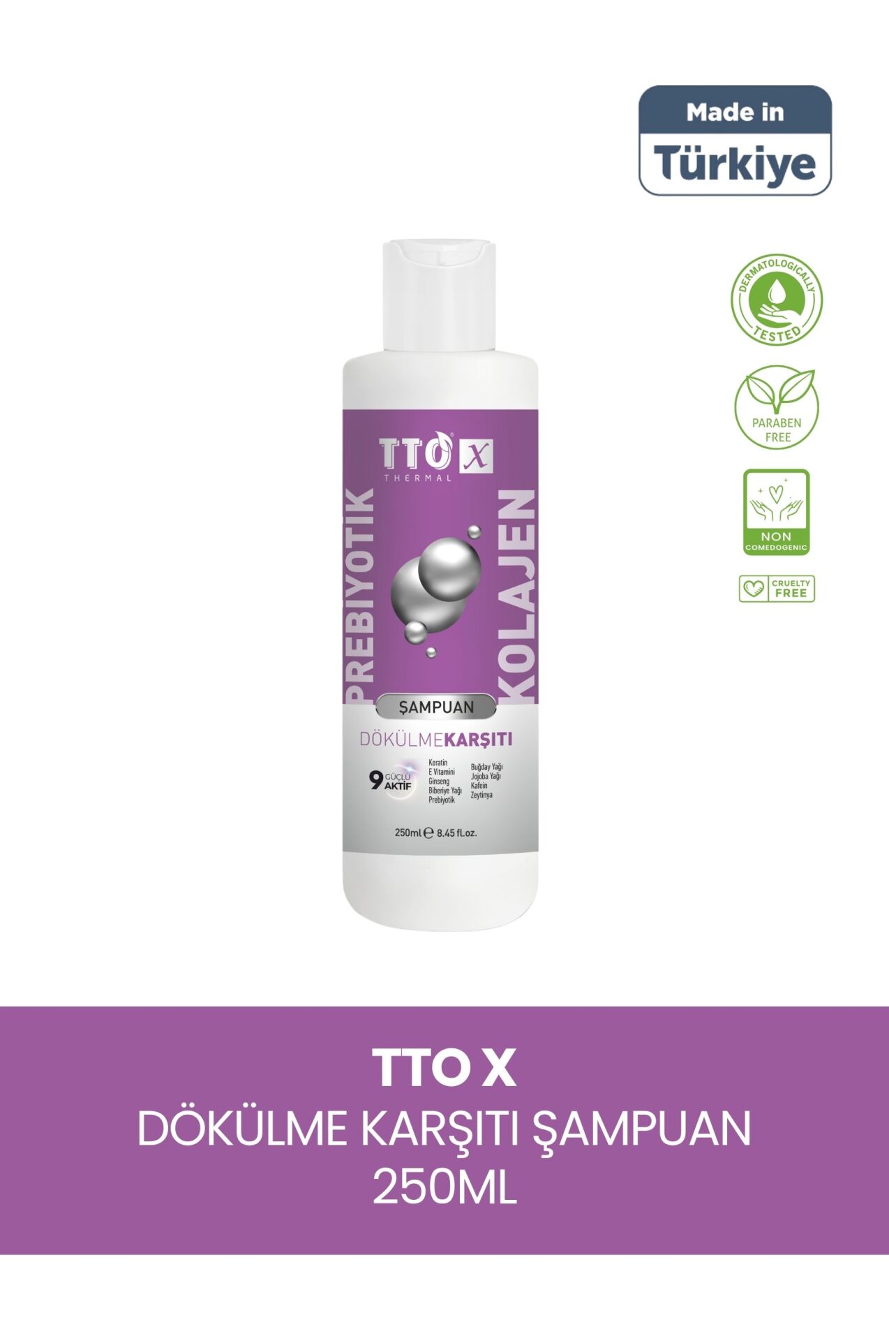 Tto X Kolajen ve Prebiyotik Dökülme Karşıtı Şampuan 500 ml Fiyatı 460 ...