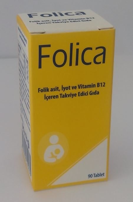 FOLICA 90 TABLET Fiyatı 35,45 TL Sağlıklı Yaşam Ürünleri Güvenilir ...